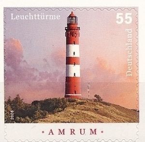 Stamp: Amrum (built 1873/74) (Germany, Federal Republic(Lighthouses ...