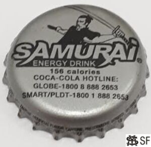 Bottle Cap: Samurai Energy Drink (Coca-Cola Bottlers Philippines, Inc ...