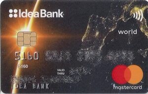 Bank Card: IdeaBank MC World (Idea Bank, BelarusCol:BY-MC-0078.01