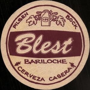 Beer Coaster: Blest (Cervecería Blest, ArgentinaCol:AR-000148