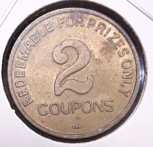 Token: Til't 2 Coupons (United States of America(Family Amusement (Fun ...