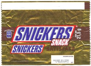 Chocolate Wrapper: Snickers - Snack (Effem México Inc. y Cía., S. en NC ...