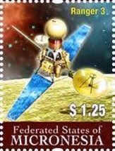 Stamp: Ranger 3 (Micronesia, Federated States of(Ranger Moon Program ...