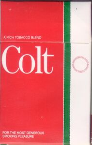 Paquete de Cigarrillos: Colt (Países BajosCol:NL-CT-0123