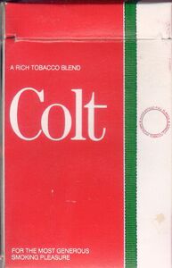 Cigarette Pack: Colt (NetherlandsCol:NL-CT-0123