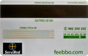 Tarjeta de Banco: Feebbo (la Caixa - Caixa de Etv. y Pes. de Barcelona ...