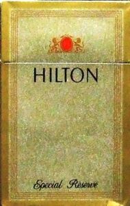 Cigarette Pack: Hilton Special Reserve (BrazilCol:BR-CT-0190