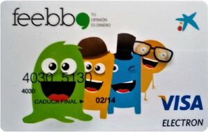 Tarjeta de Banco: Feebbo (la Caixa - Caixa de Etv. y Pes. de Barcelona ...