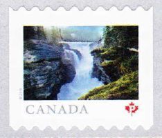 Stamp: Athabasca Falls, Alberta (Canada(From Far and Wide (Series II ...
