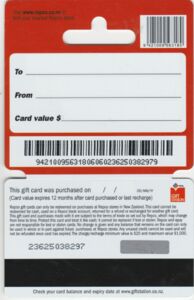 Gift Card: Racing Car (Giftstation, New Zealand(Repco) Col:NZ-Repco-001 ...