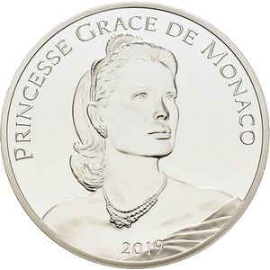Coin: 10 Euro (Princess Grace of Monaco) (Monaco) (2008~Today - Prince ...