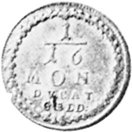 Coin: 1/16 Thaler (Netherlands, Dutch States) (1718~1719 - Upper Gelre ...