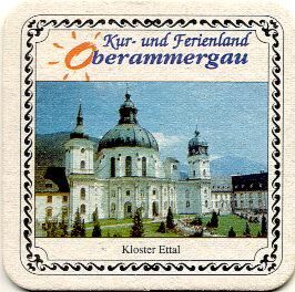 Bierviltjes: Ettaler (Klosterbrauerei Ettal GmbH, Duitsland ...
