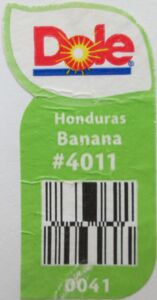 Fruit Sticker: Dole (HondurasCol:HN-FR-00031