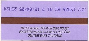 Ticket de transport: Paris Opéra - Aéroport CDG (RATP-IdF-SNCF-Stif ...