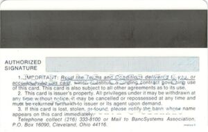 Bank Card: Huntington Banks VISA-5 (Huntington Banks, United States of ...