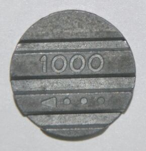 Token: 1000 (Argentina) (Games Tokens) Col:AR-000298