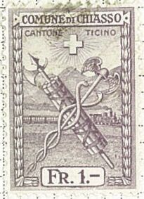 Stamp: Chiasso (Switzerland: Revenue Stamps(Revenue - Chiasso) Col:CH ...
