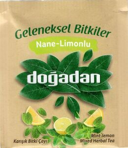Tea Bag: Geleneksel Bitkiler Nane-Limonlu Karişik Bitki Çayi ...