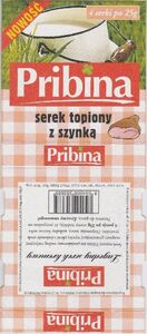 Étiquettes d'aliments: Pribina (Pribina s.r.o., République TchèqueCol ...