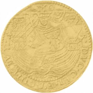 Coin: ½ Rose Noble (Halve Rozennobel - 25 Stuyver) (Netherlands, Dutch ...