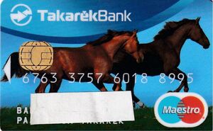 Bank Card: Horses (Takarek Bank, HungaryCol:HU-MS-0022.01