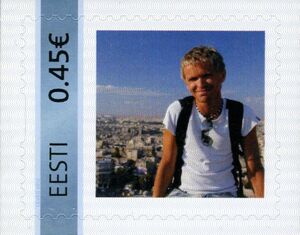 Stamp: Man (Estonia: Personalized Stamps(Minu Mark) Col:EE 0006308