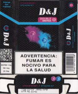 Paquete de Cigarrillos: D&J Double Switch (AlemaniaCol:DE-CT-0208