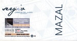 Drink Label: Mazal (Portus Blendium S.L., SpainCol:ES-BEER-001317