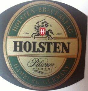 Drink Label: Holsten Pilsener (Holsten-Brauerei AG, Germany, Federal ...