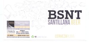 Drink Label: BSNT Santillana (Portus Blendium S.L., SpainCol:ES-BEER-001339