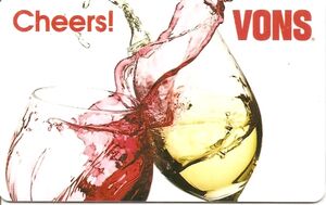 Gift Card: Cheers! (Vons, United States of America(Vons) Col:US-V&P-017
