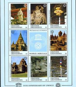 Stamp: Unesco (Grenada Grenadines(UNESCO) Mi:GD-GR 2389-2396KB,Sn:GD-GR ...