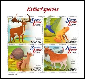 Stamp: Extinct Species (Sierra Leone(Extinct Species (2019:1)) Mi:SL ...