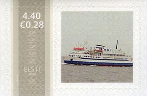 Stamp: Ferry St.Ola (Estonia: Personalized Stamps(Minu Mark) Col:EE 0003076