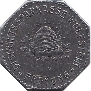 Coin: 20 Pfennig (Germany, Empire) (Freyung v. W. Notgeld) Wal:f140.2