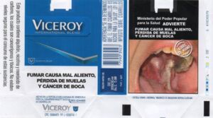 Cigarette Pack: Viceroy (Venezuela) Col:VE-CT-0132
