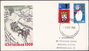 Philatelic Product: Christmas 1966 (United Kingdom of Great Britain ...