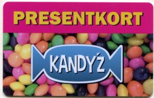 Gift Card: Kandy's (Kandy's, Sweden(Kandy'z) Col:SE-Kandy'z-001