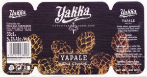 Etiqueta de bebida: Yakka Yapale (Pau & Siul Cerveceros, España) Col:ES ...