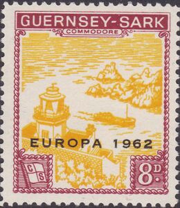 Stamp: Europa 1962 (Guernsey, Sark: Private Post OfficesCol:GG-GS 1962-05
