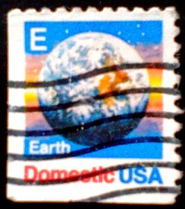 Stamp: Earth (United States of America(1987-1988 Regular Issue) Mi:US ...