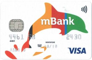 Bank Card: mBank (BRE Bank SA (mBank), SlovakiaCol:SK-VI-0020.01