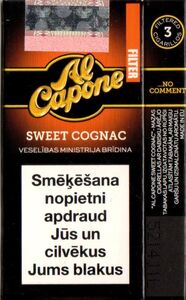 Cigarette Pack: Al Capone Sweet Cognac (LatviaCol:LV-CG-0007