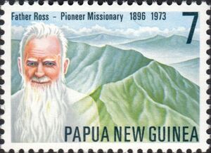 Stamp: Father William Ross (Papua New Guinea(William Ross Commemoration ...