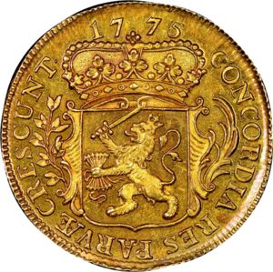 Coin: ¼ Silver Ducat (12½ Stuyver - ¼ Rijksdaalder - Gold edition ...