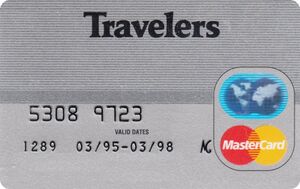 Bank Card: Travelers MasterCard (First National Bank of Omaha, United ...