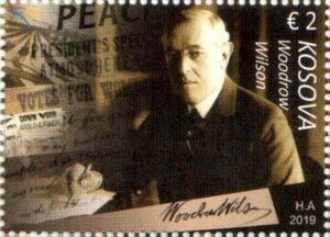 Stamp: Woodrow Wilson, US President 1913-1921 (Kosovo) Mi:KO 468
