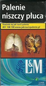 Cigarette Pack: L&M Link Forward (PolandCol:PL-CT-0286