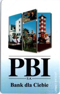 Phonecard: PBI Bank For You (Test, Proof, Sample & Demo Cards, Poland ...